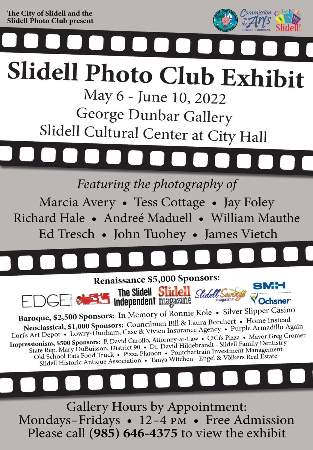 Slidell Photo Club displays works at Slidell City Hall - The City of ...