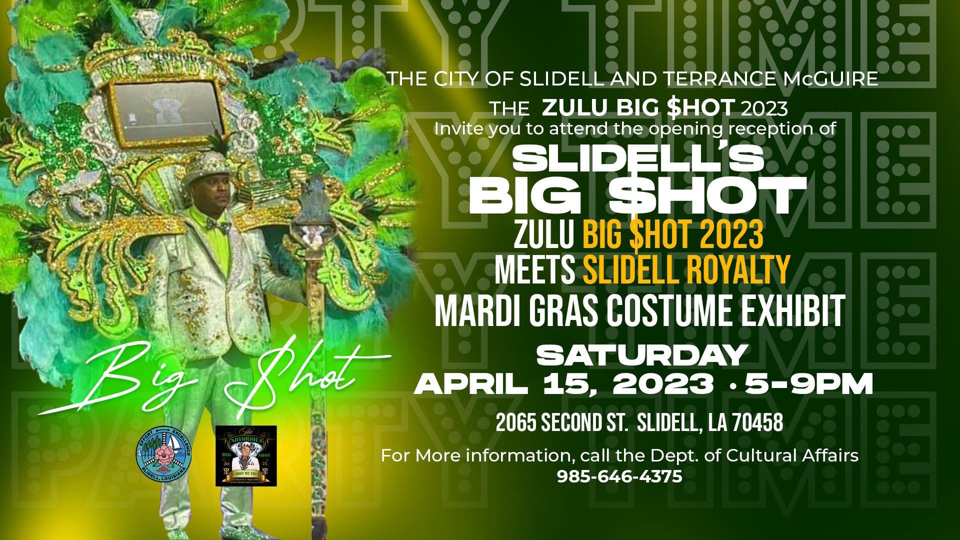 'Slidell’s Big Shot: Zulu Big Shot 2023 Meets Slidell Royalty' Mardi ...