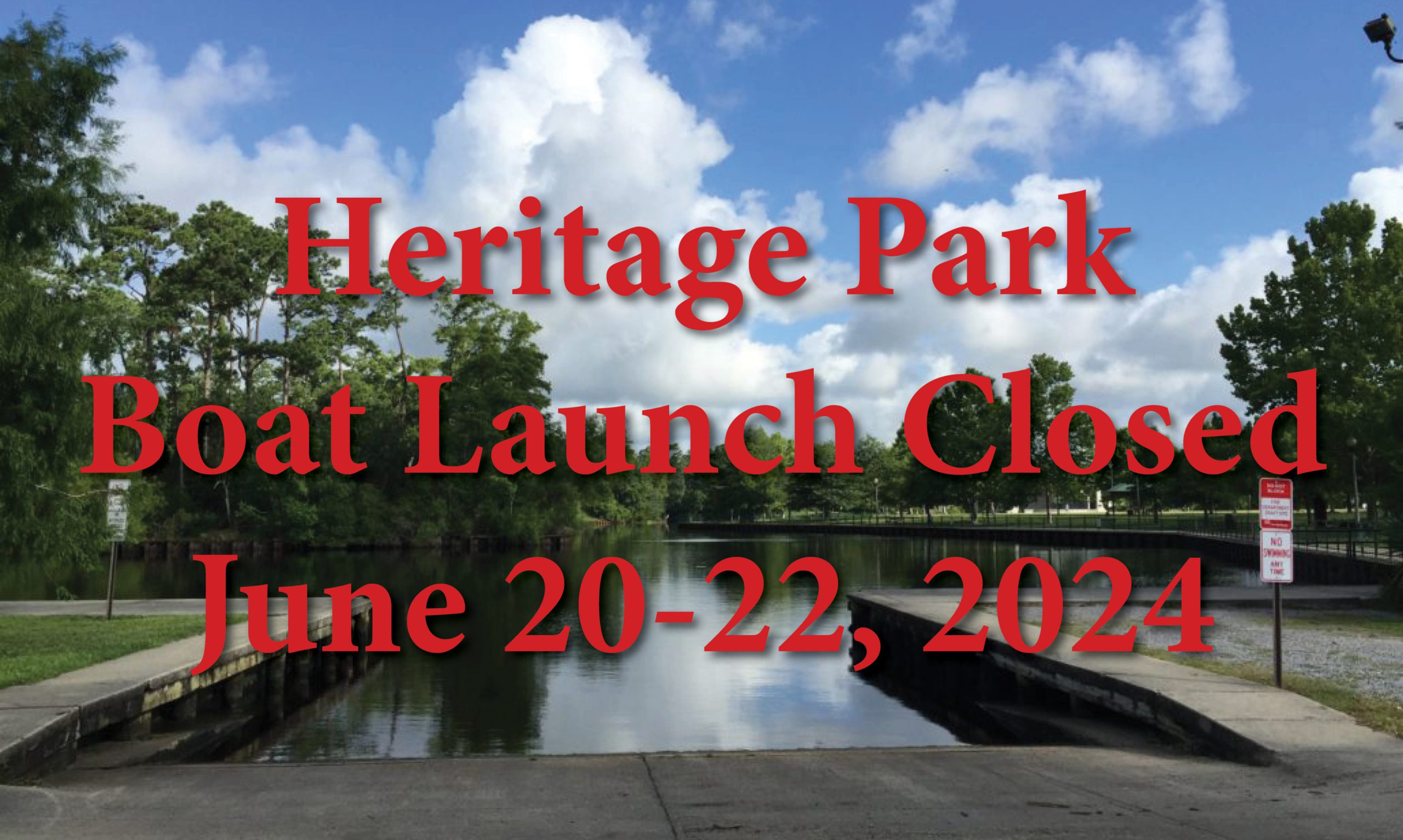 Heritage Park Boat Launch Closed June 20-22 for Elite Solo Tour Slidell ...