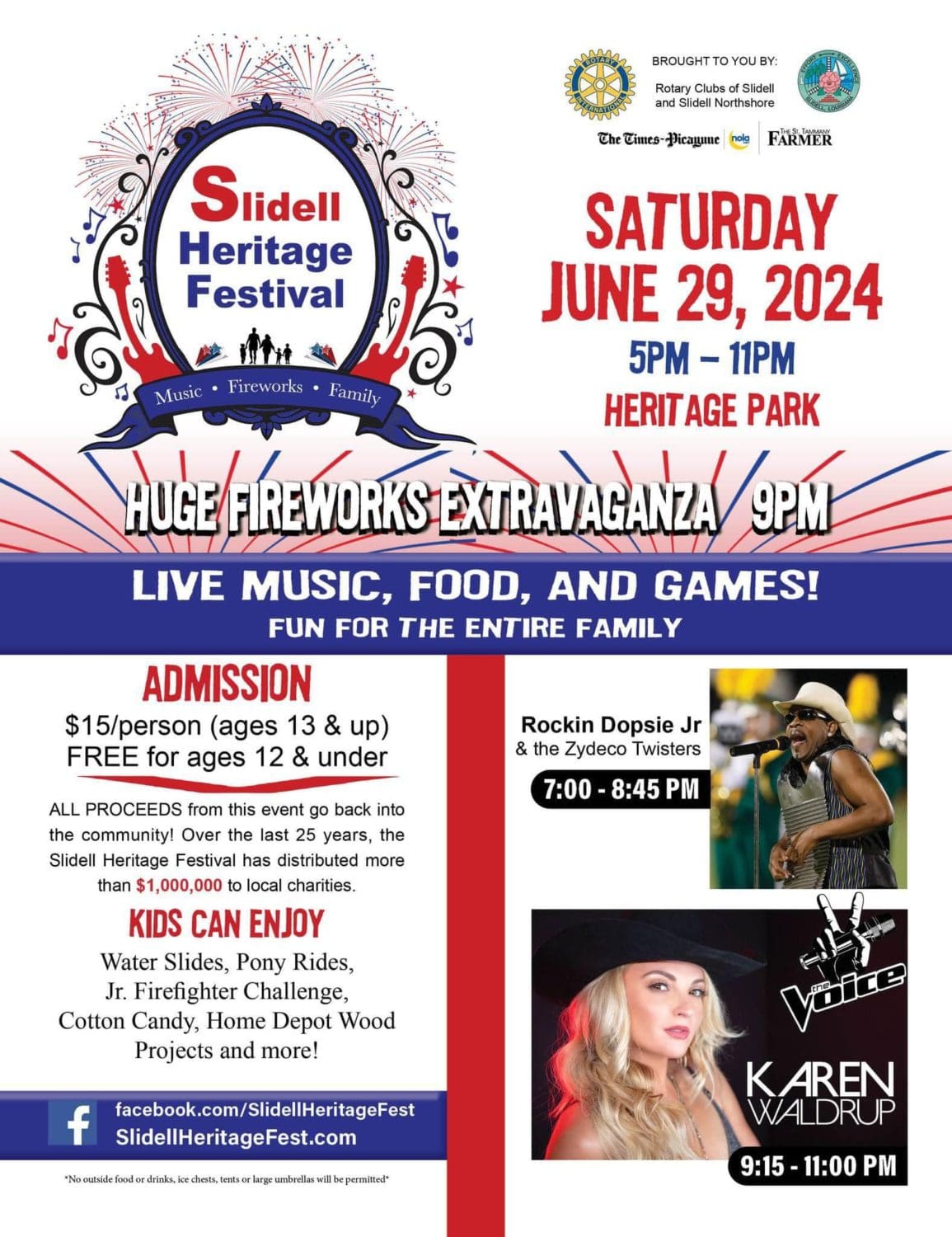 Slidell Heritage Fest Celebrates on June 29 - Heritage Park, Street and ...