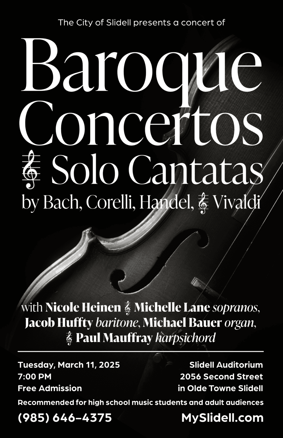 Acclaimed Conductor Paul Mauffray Presents Free Baroque Concert in ...